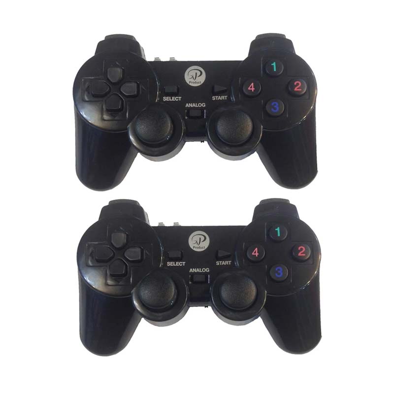 گیم پد دوبل شوکدار - XP - MX۲۱۳M (رنگ تصادفی) | لوازم جانبی | آیکوشاپ